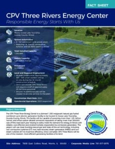 CPV Three Rivers Energy Center - Competitive Power Ventures