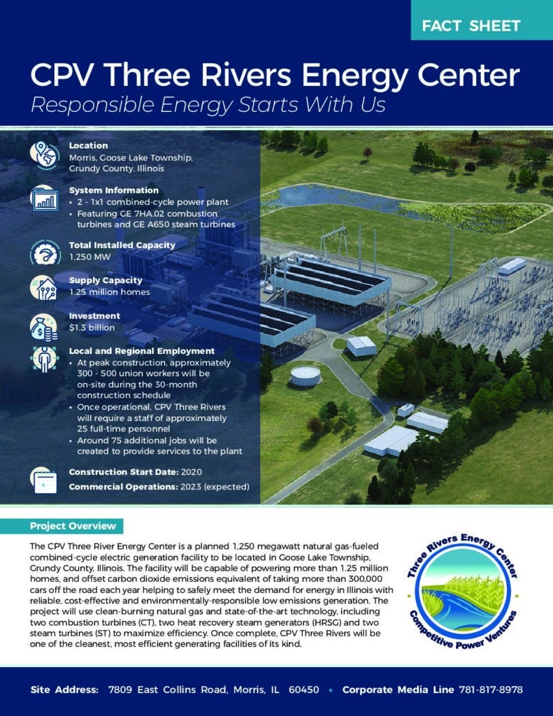 CPV Three Rivers Energy Center - Competitive Power Ventures
